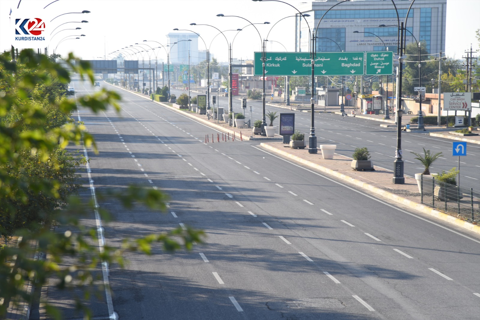 PHOTOS: Erbil city during the census curfew