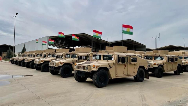 Peshmerga forces complete Humvee driving course