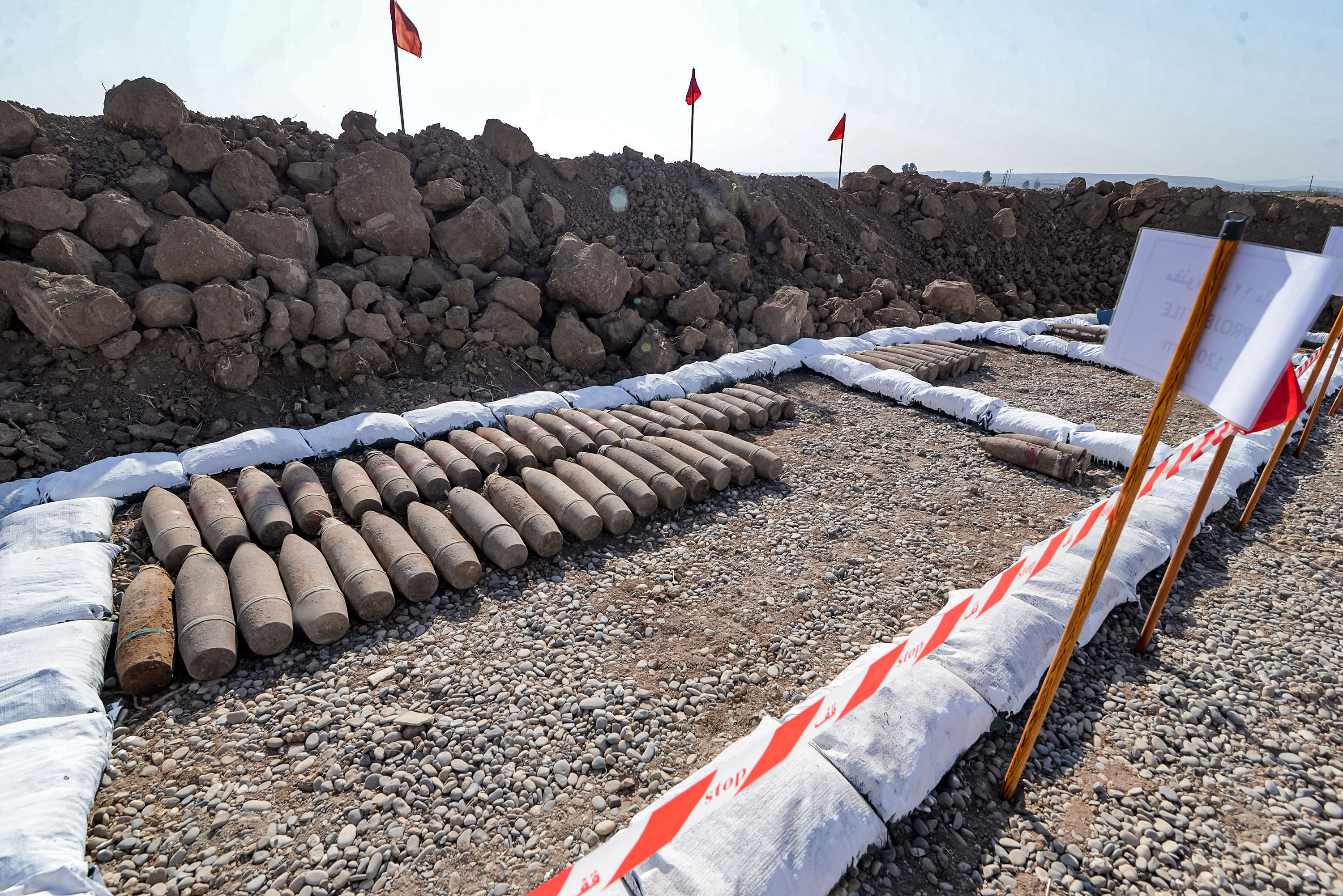 Iraqi wars' deadly legacy: unexploded ordnance