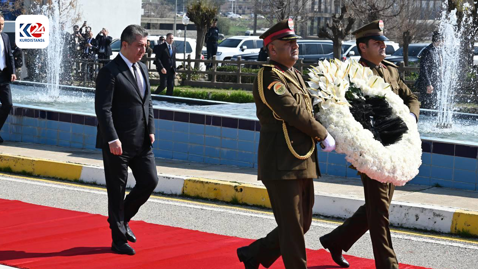 PHOTOS: PM Barzani visits Halabja