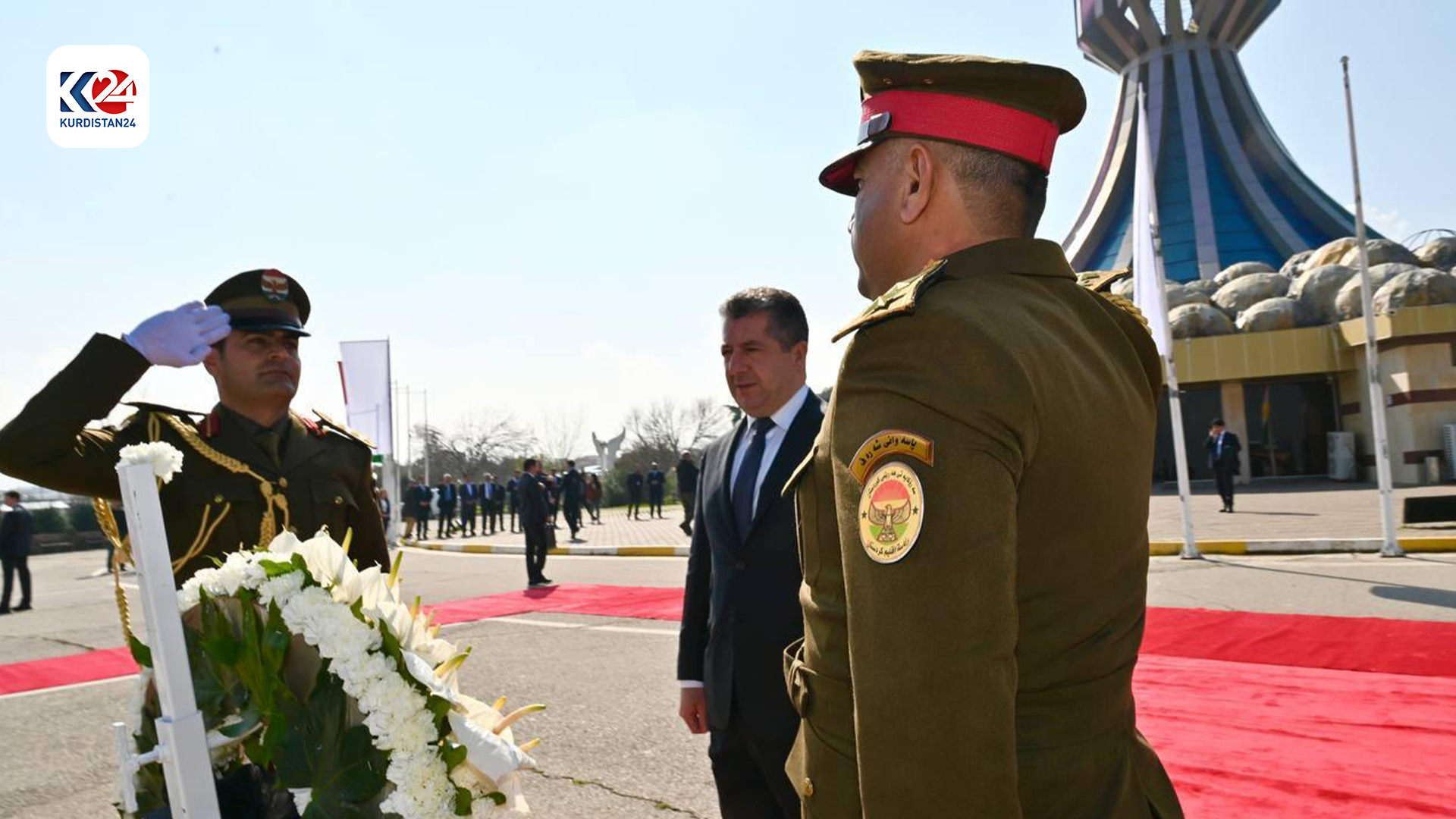PHOTOS: PM Barzani visits Halabja