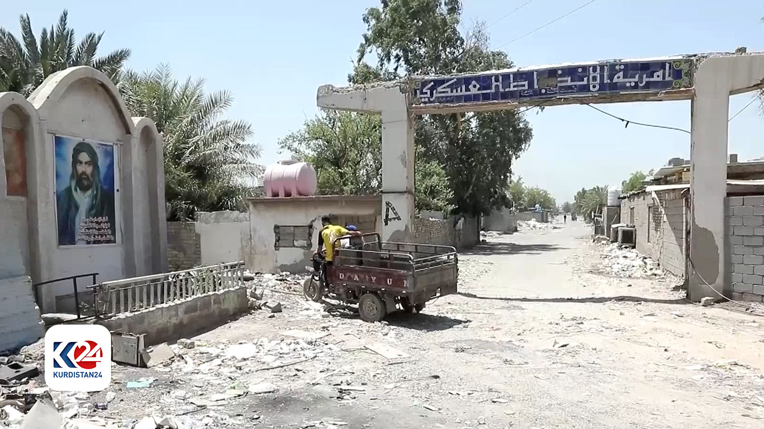 23 percent of Baghdad residents live in slums, extreme poverty