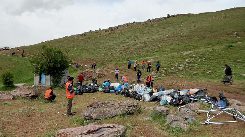 Abandoned trash in Kurdistan tourist site causes strong reaction among ...