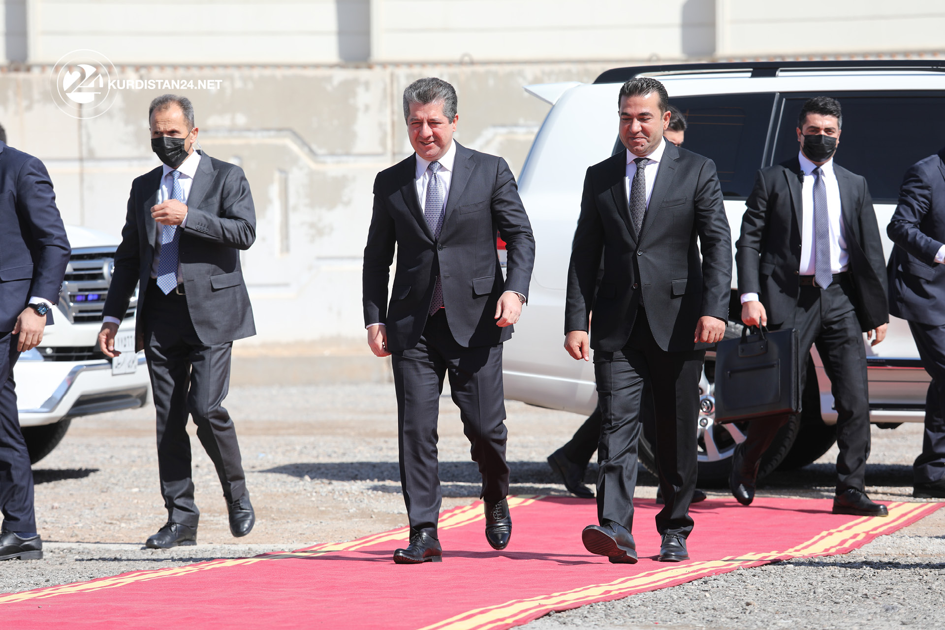 PM Masrour Barzani lays foundation stone for infrastructure projects in ...