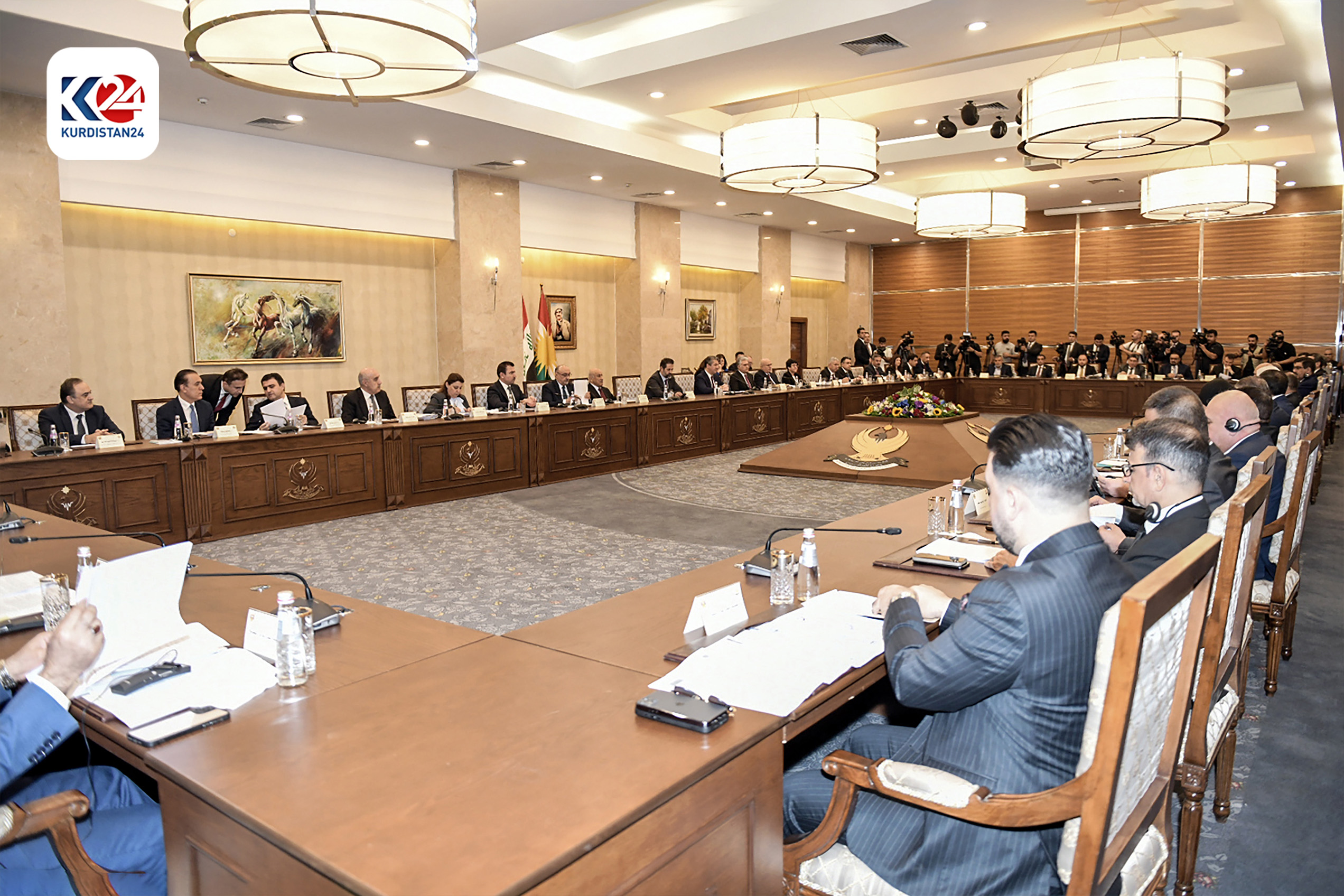 PHOTOS: KRG, Iraqi Economic Councils convene in Erbil