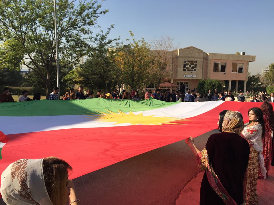 Kurds celebrate Kurdistan Flag Day