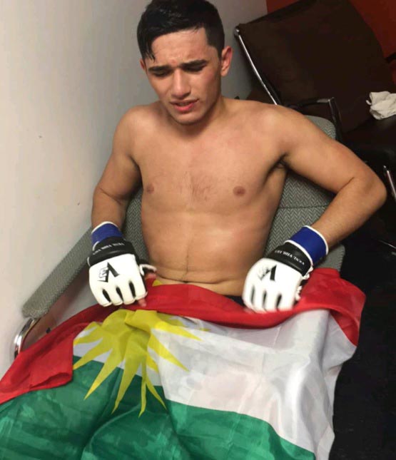 Kurdish MMA fighter remains undefeated
