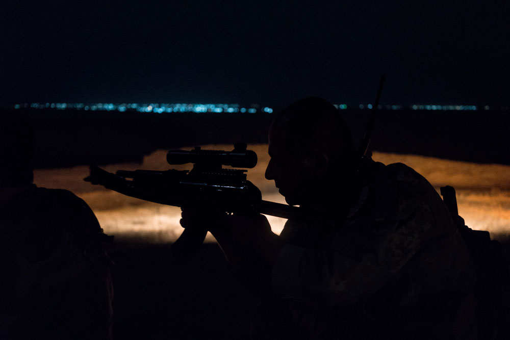 PHOTOS: 21 people flee IS, arrive in Gwer frontline