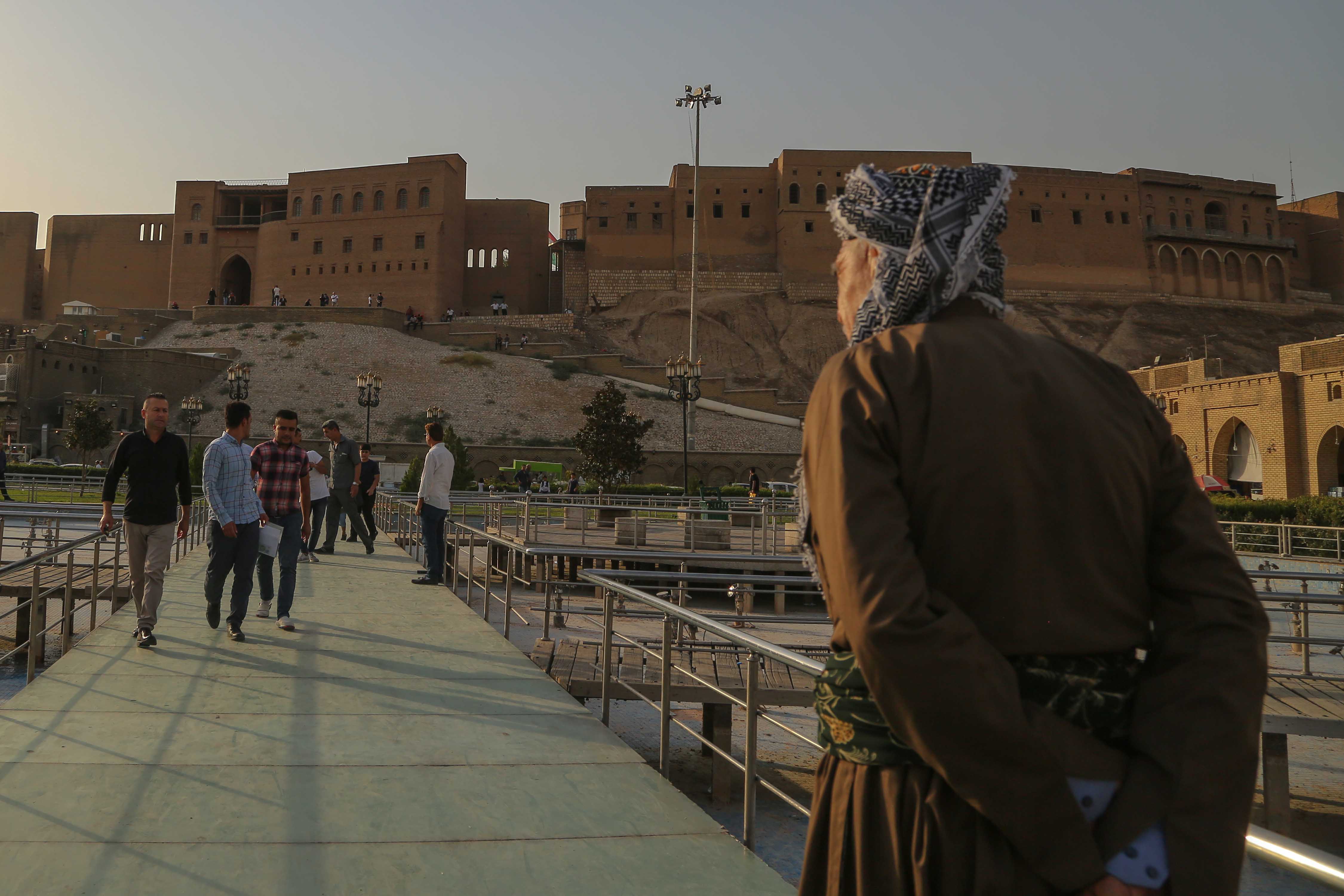 PHOTOS: Life resumes in Erbil after 'terrorist' attack on governorate ...