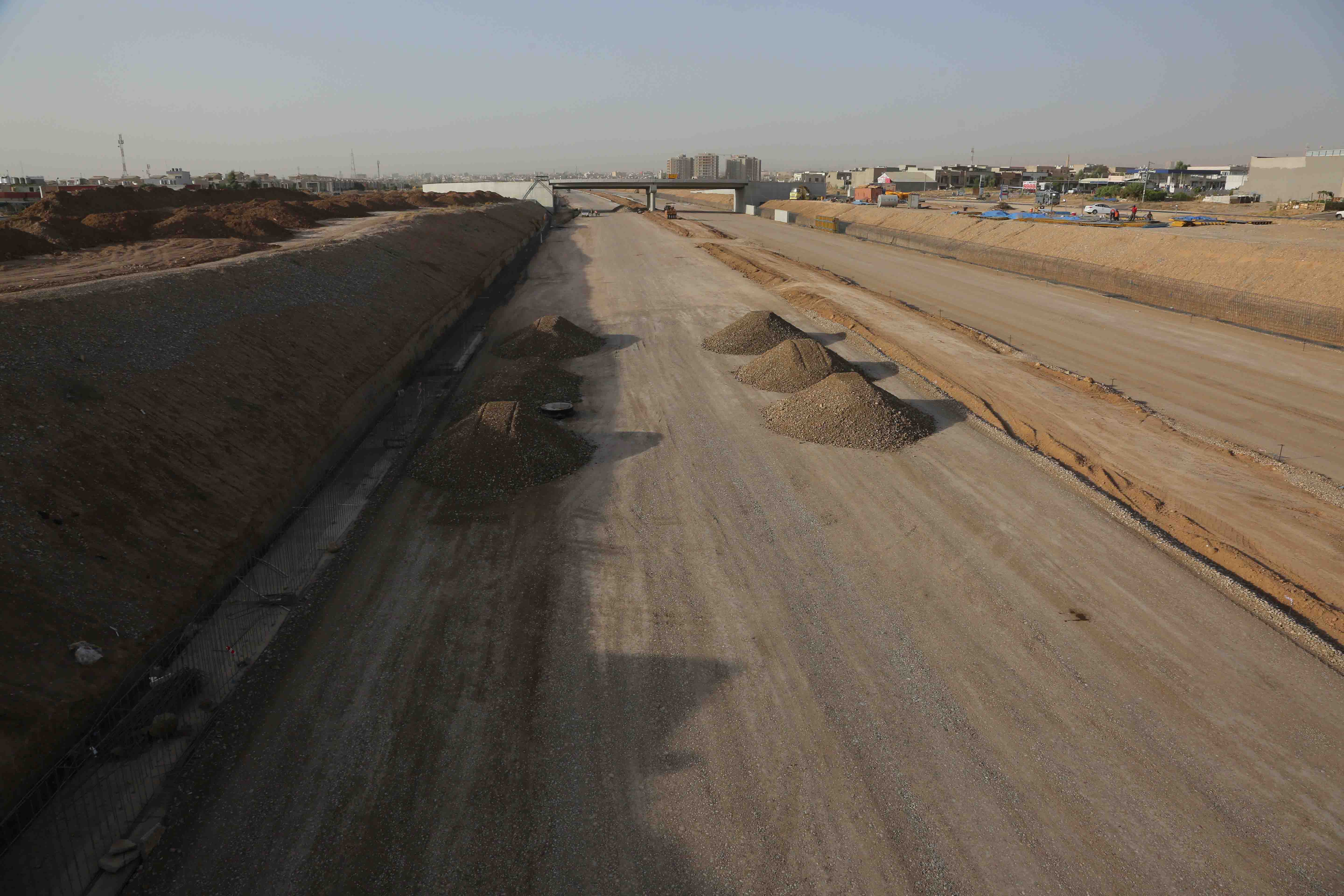 IN PICTURES: Erbil highway a labor of strong will and determination
