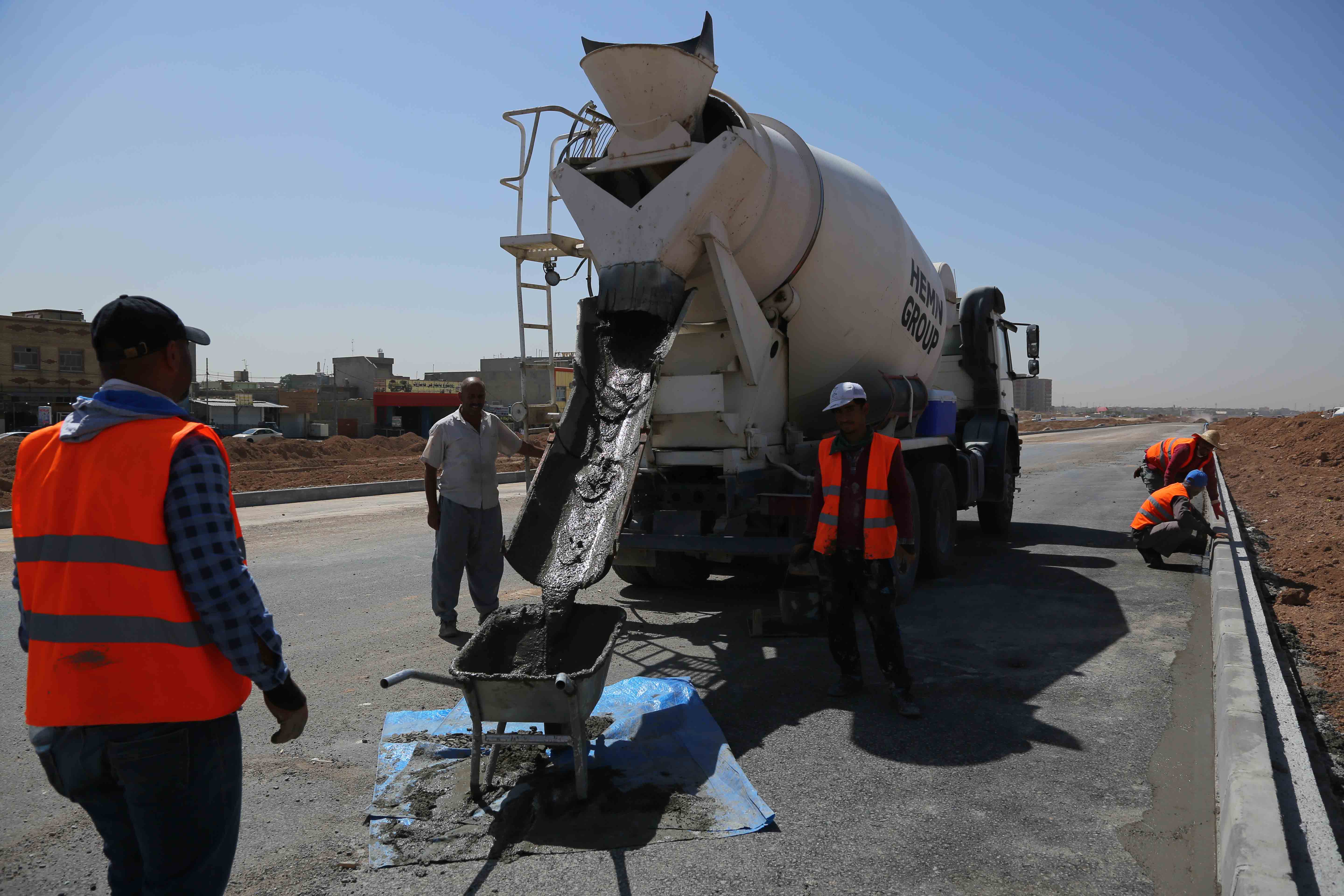IN PICTURES: Erbil highway a labor of strong will and determination