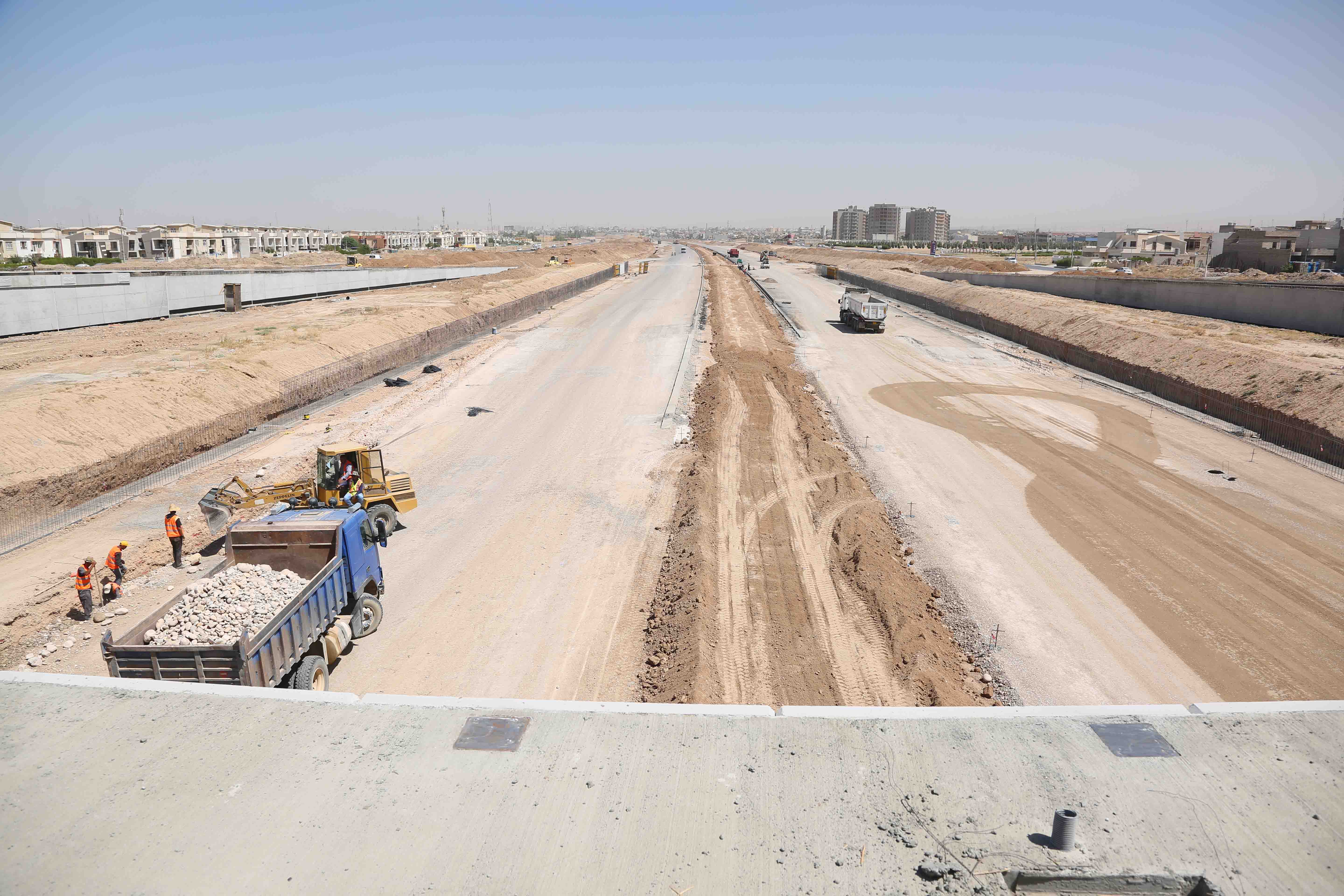 IN PICTURES: Erbil highway a labor of strong will and determination