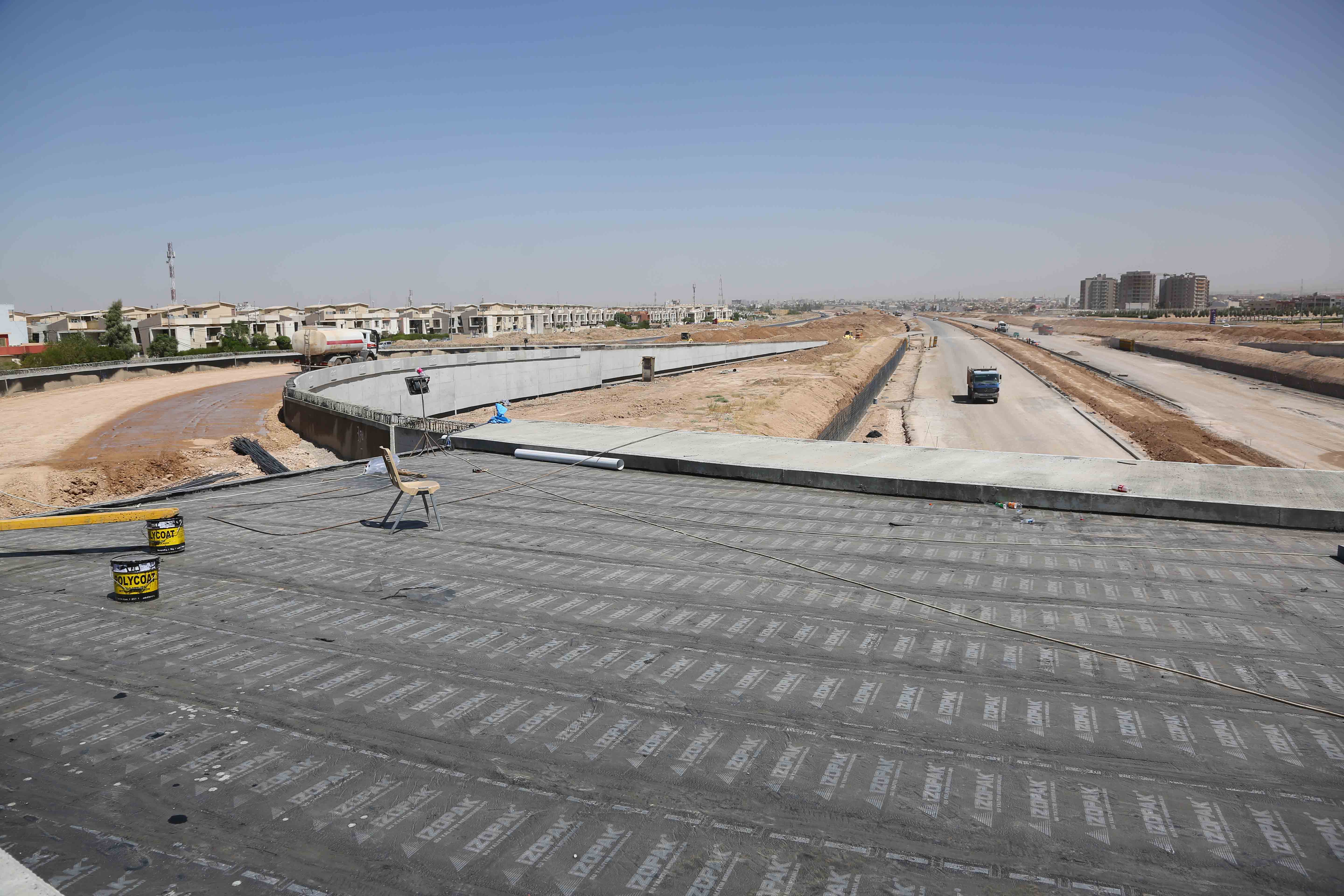 IN PICTURES: Erbil highway a labor of strong will and determination