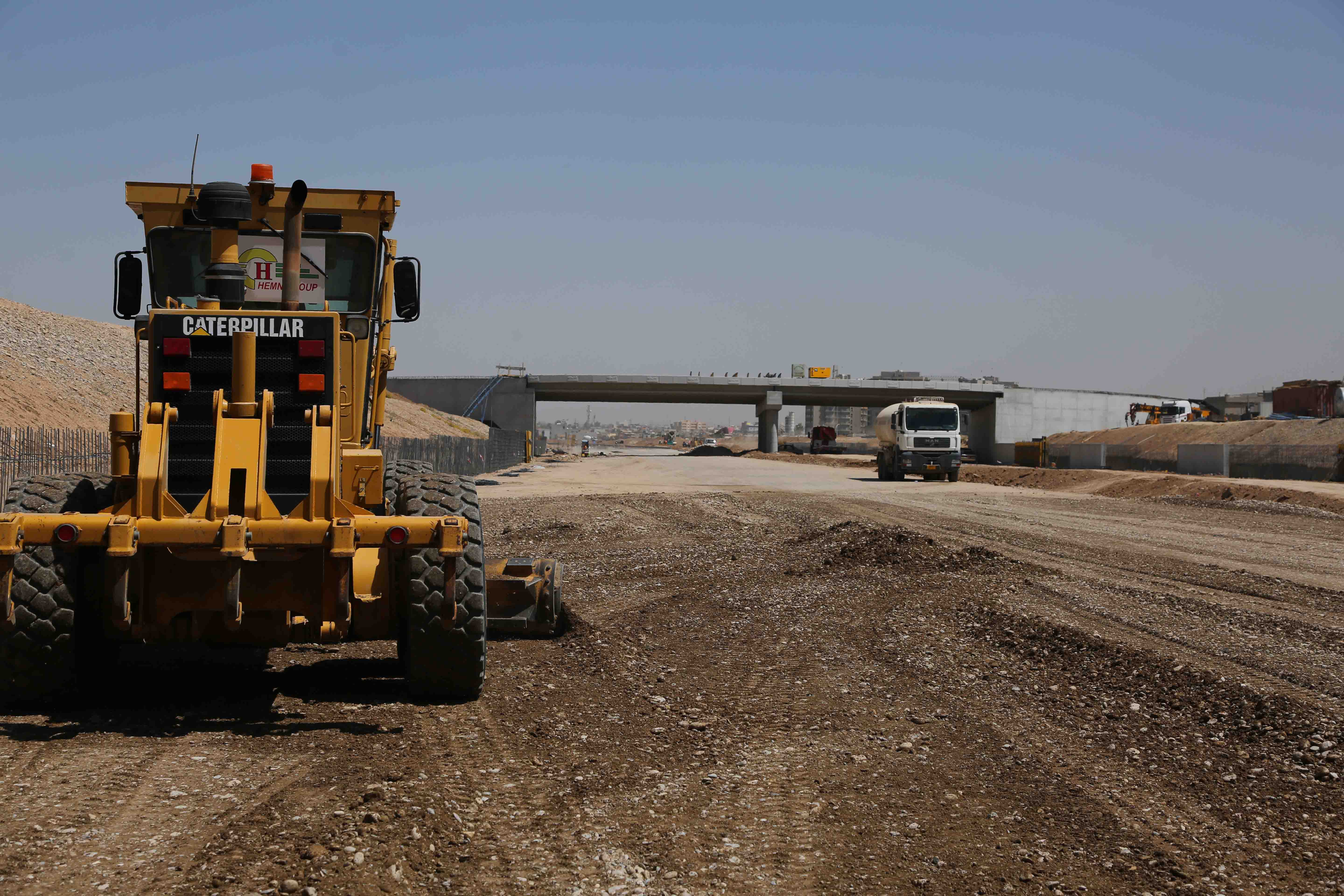 IN PICTURES: Erbil highway a labor of strong will and determination