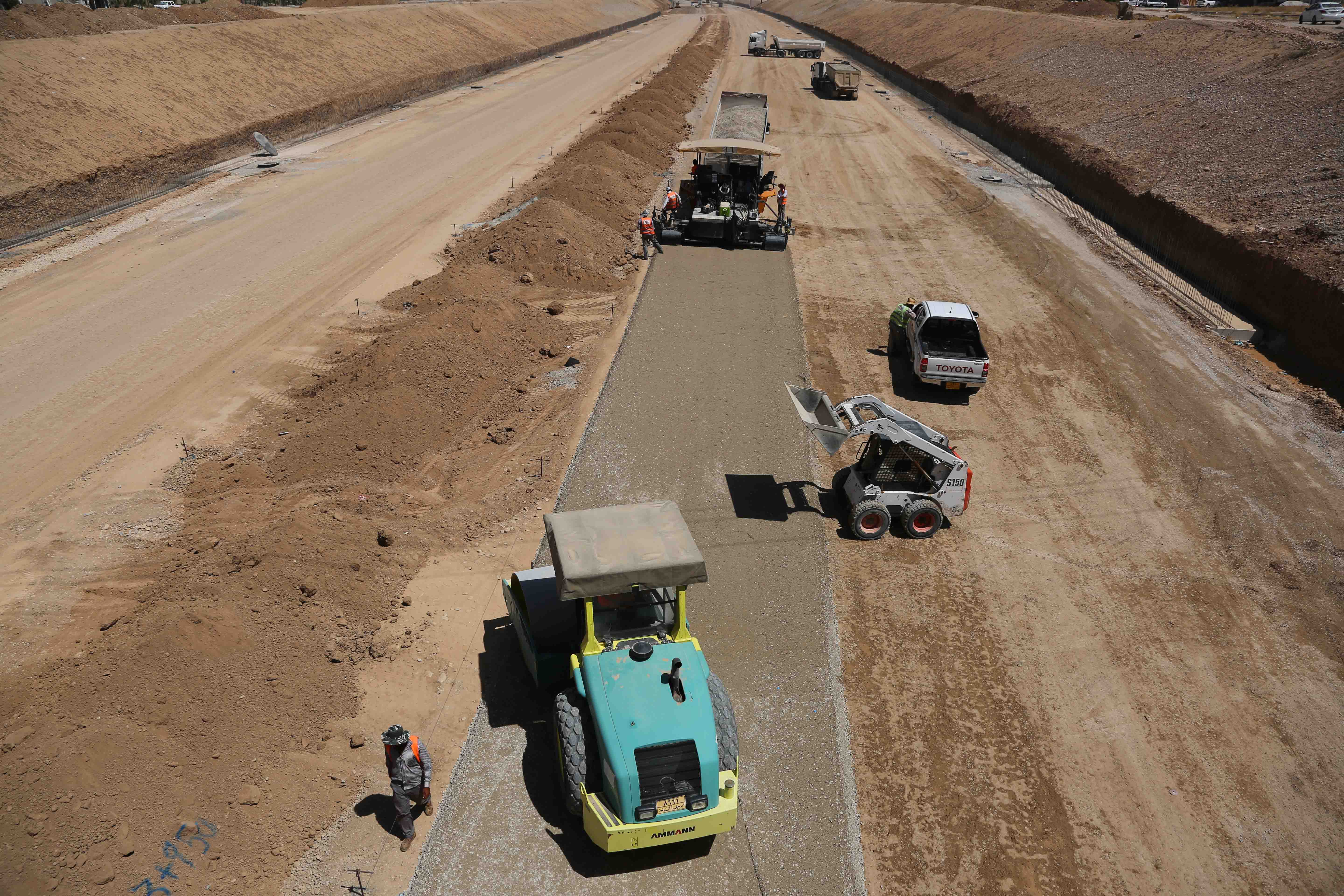 IN PICTURES: Erbil highway a labor of strong will and determination