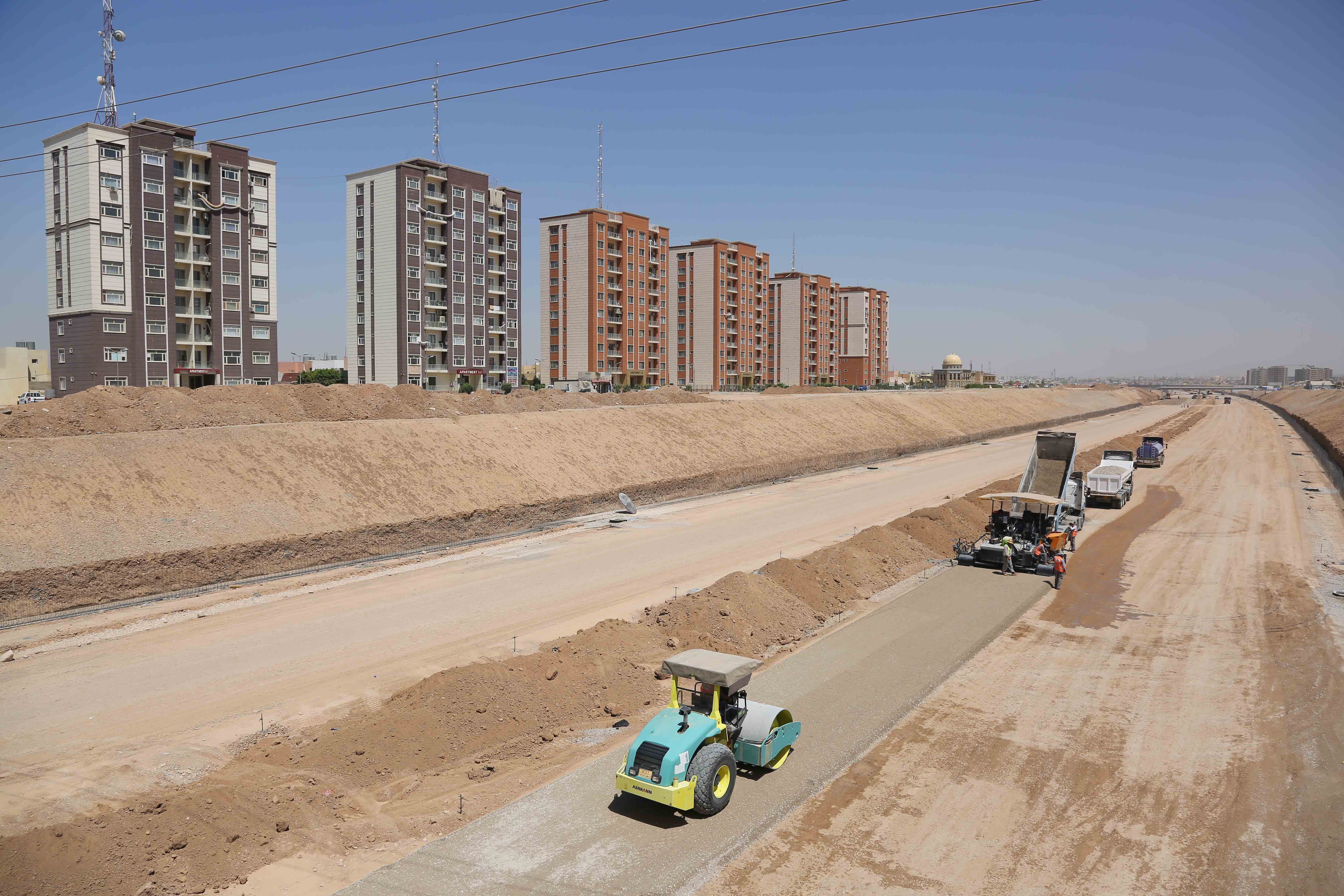 IN PICTURES: Erbil highway a labor of strong will and determination