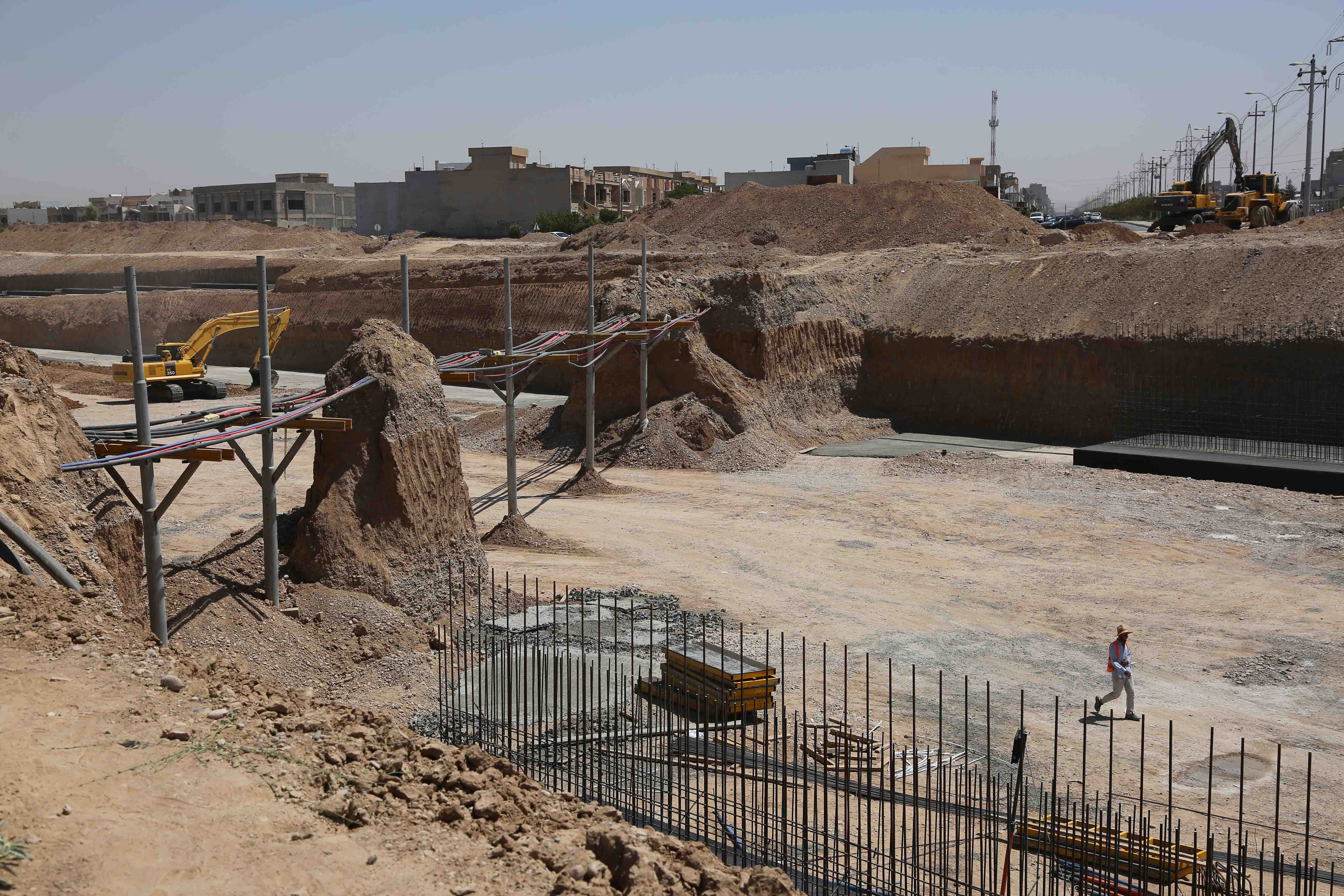 IN PICTURES: Erbil highway a labor of strong will and determination