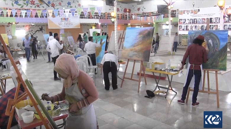 Kurds, Arabs participate in art symposium in Rojava to raise awareness ...