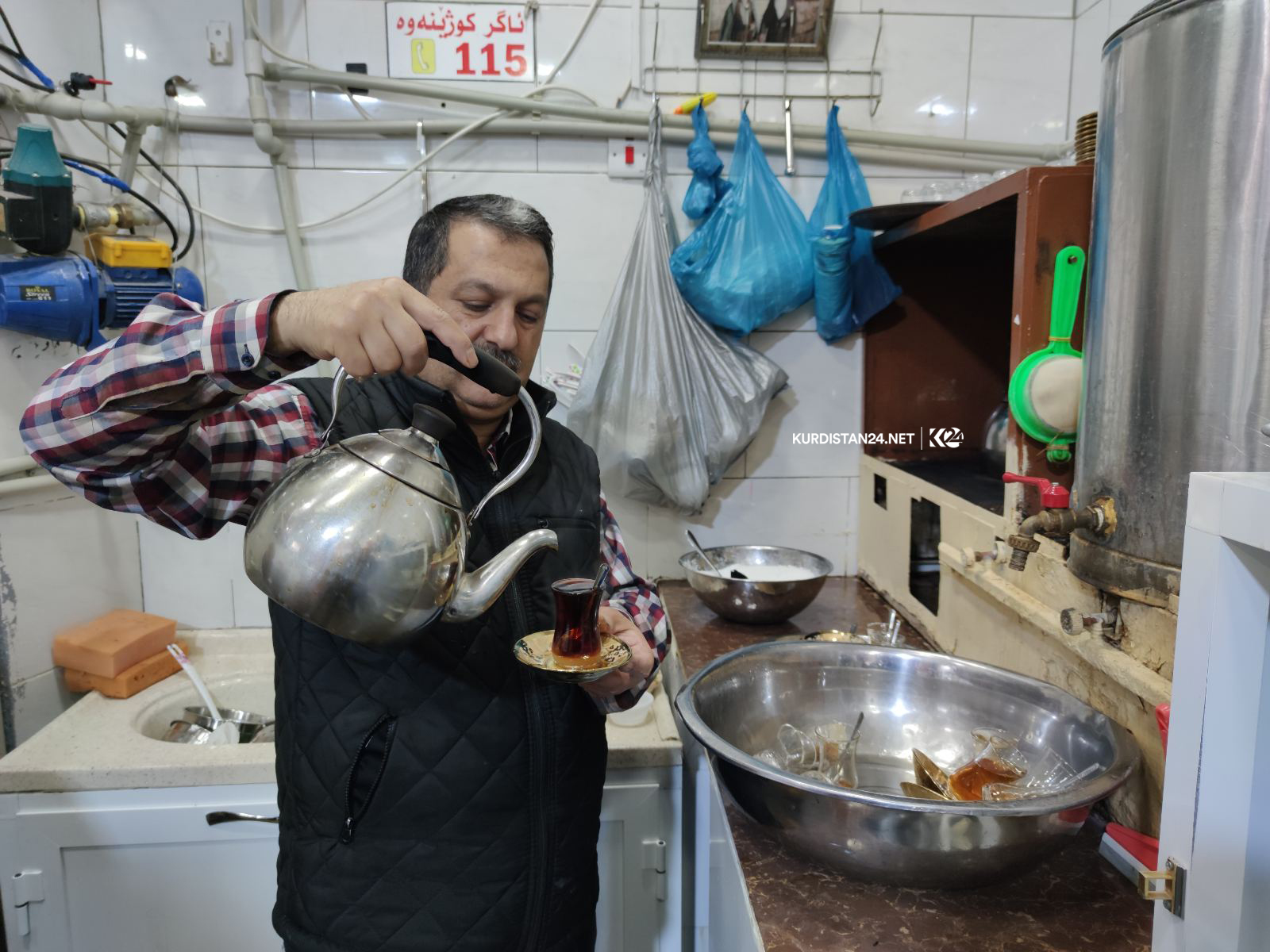 PHOTOS: Tea shop in Kurdistan Region’s Sulaimani dates back nearly five ...